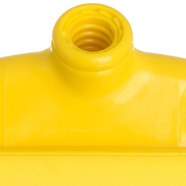 Carlisle 4156804 Flo-Pac 24" Yellow Double Foam Floor Squeegee with ...
