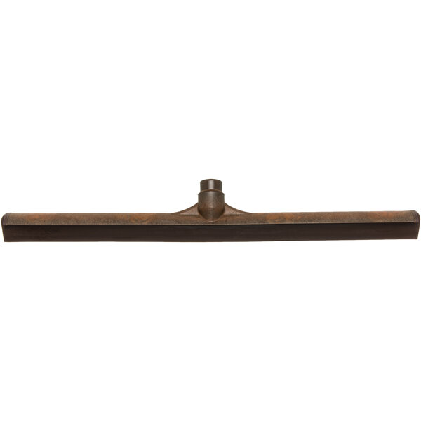 Carlisle 3656801 Sparta 24" Brown Single Blade Rubber Squeegee with ...