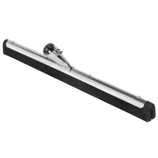 Carlisle 36631800 Flo-Pac 18" Black Double Foam Floor Squeegee with ...