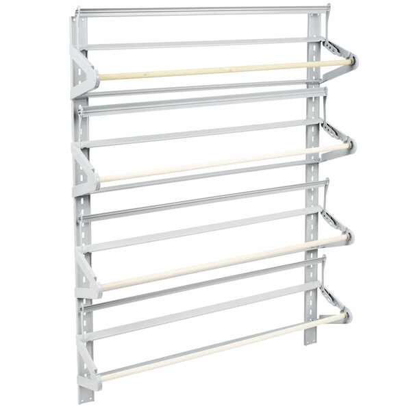 Bulman T293-36 36" Horizontal Four Paper Roll Wall Rack