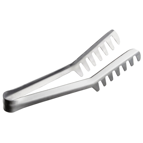 Vollrath 47105 8" Stainless Steel Spaghetti / Pasta Tong