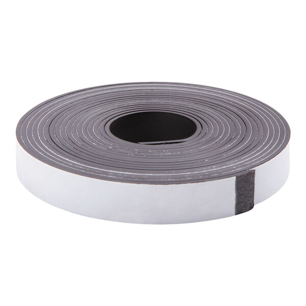 Zeus 66010 1/2" x 10' Adhesive Magnetic Label Tape