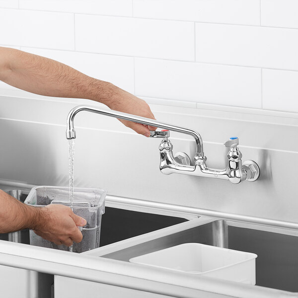 T&S Brass B-0231 Wall Mounted Pantry Faucet | WebstaurantStore