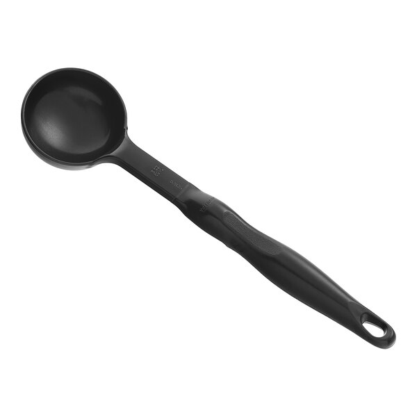 Vollrath 5283520 3 oz. Black High Heat Solid Round Nylon Spoodle ...