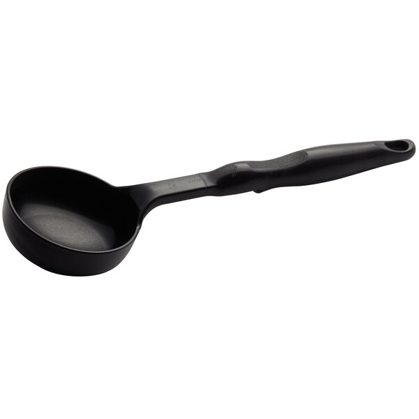 Vollrath 5283920 6 oz. Black High Heat Solid Round Nylon Spoodle ...