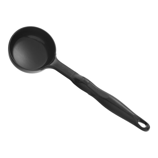 Vollrath 5283920 6 oz. Black High Heat Solid Round Nylon Spoodle ...