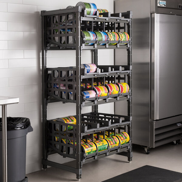 Cambro CPU243672C96480 Camshelving® Premium Full-Size Stationary Free ...