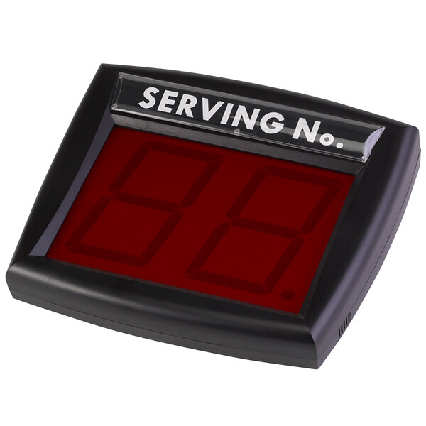 Garvey TAGS-10003 My Turn Digital Take-A-Number Kit with White Tickets