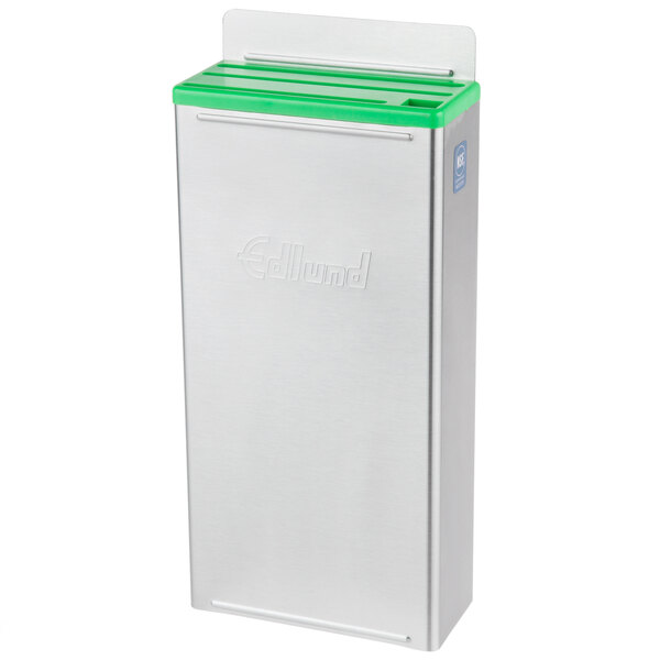 Edlund KR-50 4-Slot HACCP Enclosed Stainless Steel Knife Rack with Blue ...