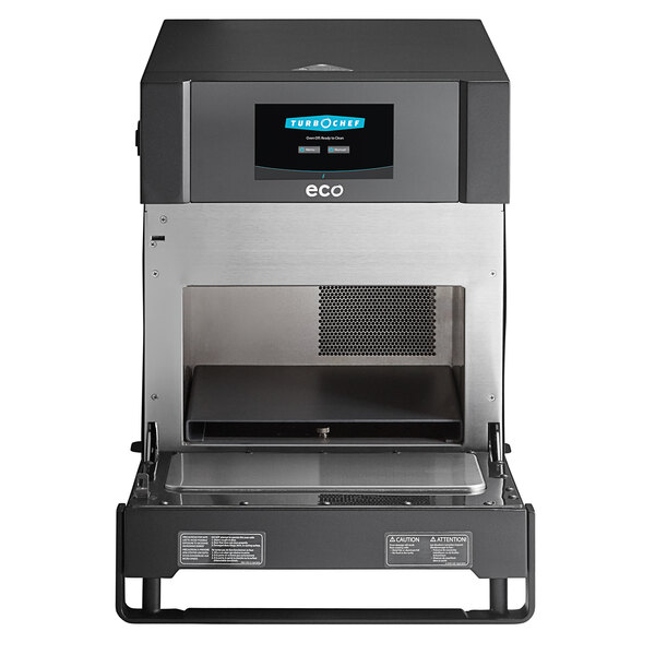 TurboChef Eco Black Electric Countertop Rapid Cook Ventless Oven with ...