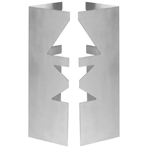 Eastern Tabletop 1523L LeXus L Series 2 Piece 15" Solid Stainless Steel ...