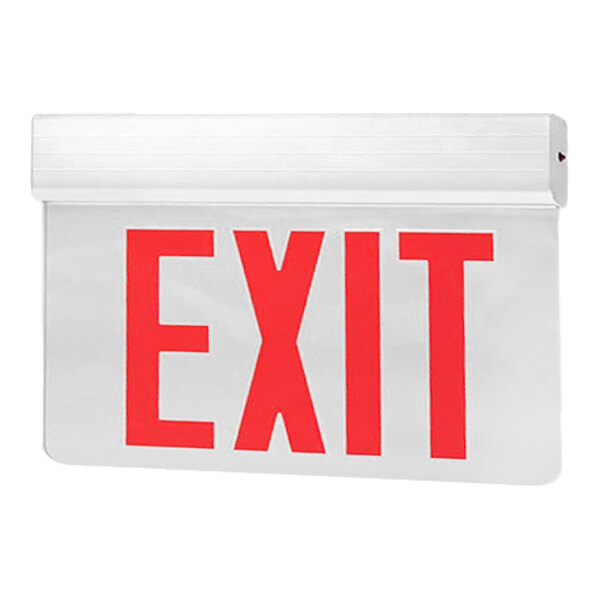 CLS 02-NYX-EDRCA1-B New York City Approved Single Face Aluminum Exit ...