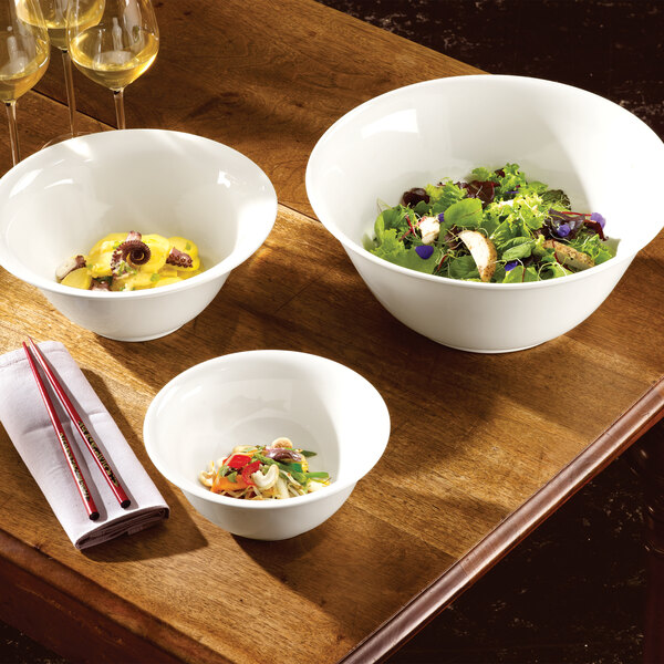 RAK Porcelain BASP12 Banquet 10.5 oz. Ivory Porcelain Bowl - 12/Case