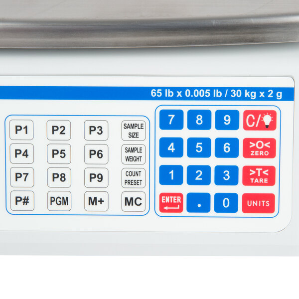 Cardinal Detecto C-65 65 lb. Digital Counting Scale