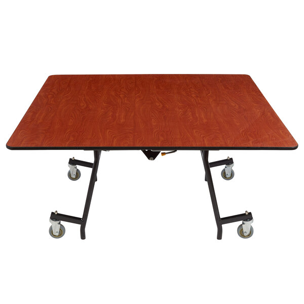 National Public Seating MTSSF-48Q-MDPEPC 48" Square MDF Cafeteria Table ...