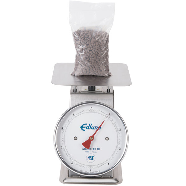 Edlund HD-10 Heavy-Duty 10 lb. Portion Scale with 8 1/2" x 8 1/2" Platform