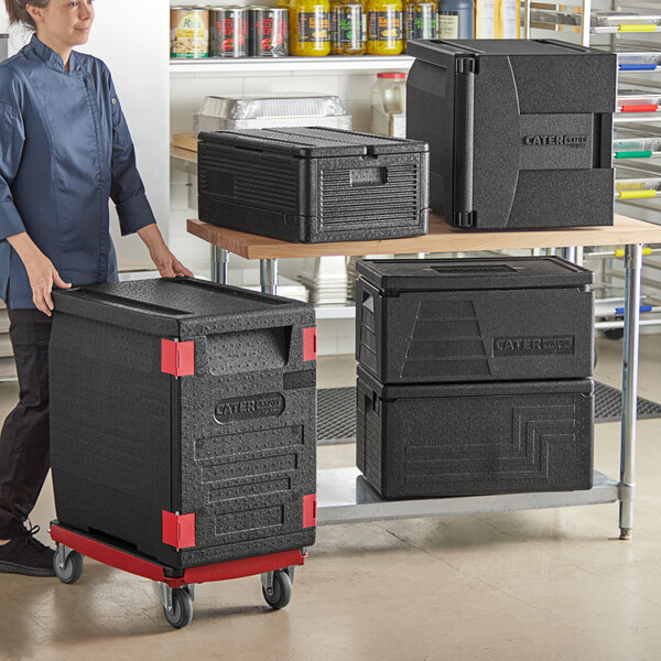 Insulated Food Pan Carrier - 8" Deep, Top Loader