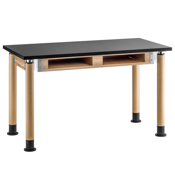 National Public Seating SLT5-2460PBC 24" x 60" Height Adjustable Mobile ...