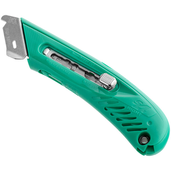 Pacific Handy Cutter S4R Green Right-Hand Safety Cutter