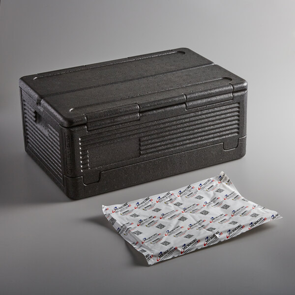 Insulated Food Pan Carrier with Thermal Packs - 8" Deep