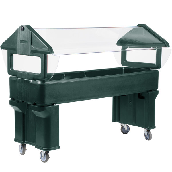 Carlisle 660608 Forest Green 6' Six Star Open Base Portable Food ...