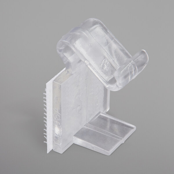 Snap Drape CV Clear Plastic Table Skirt Clip with Hook and Loop ...