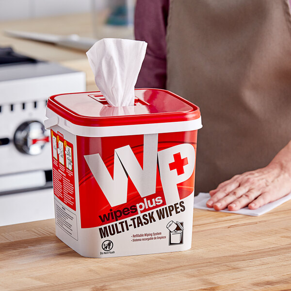 WipesPlus Bucket for Multi-Task Wipes - 4/Case