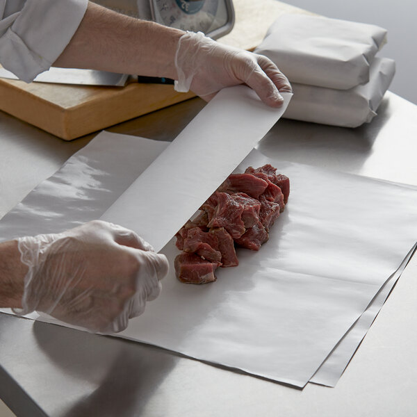 Choice 18" x 18" 40# White Freezer Paper - 1000/Case