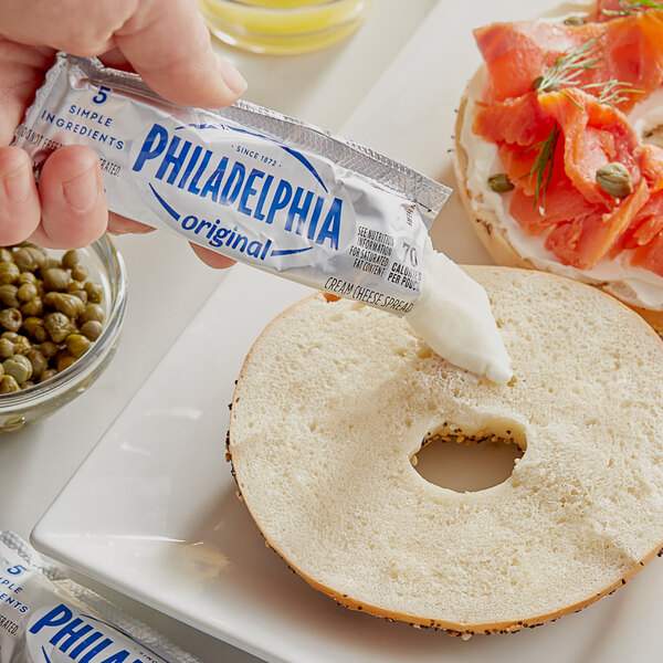 Philadelphia Cream Cheese Individual Packets - 100/Case