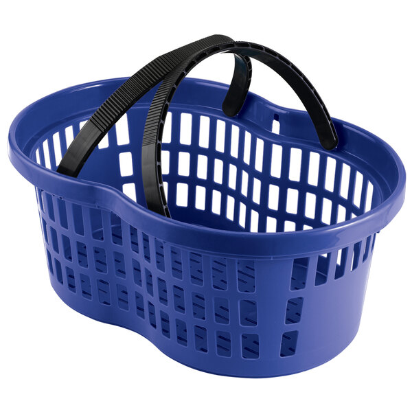 Garvey BSKT-56001 20" x 13 3/4" x 8" Blue Market Shopping Flexi-Basket ...