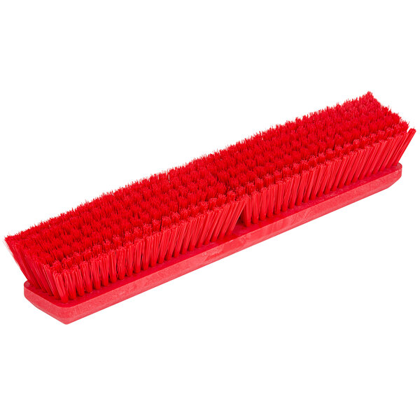 Carlisle 41890EC05 Sparta Omni Sweep Red 18" Push Broom Head with ...
