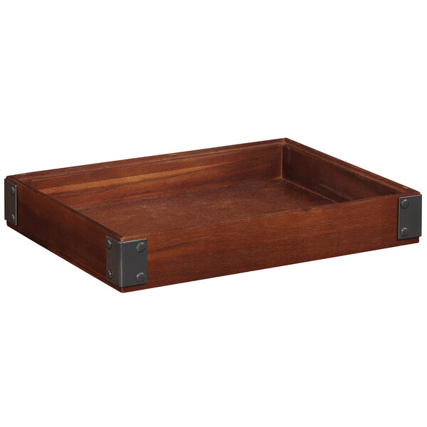 GET Enterprises WB-1292WD-W Urban Renewal 12" x 9" x 2" Walnut ...