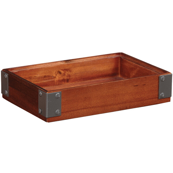GET Enterprises WB-962WD-W Urban Renewal 9" x 6" x 2" Walnut ...