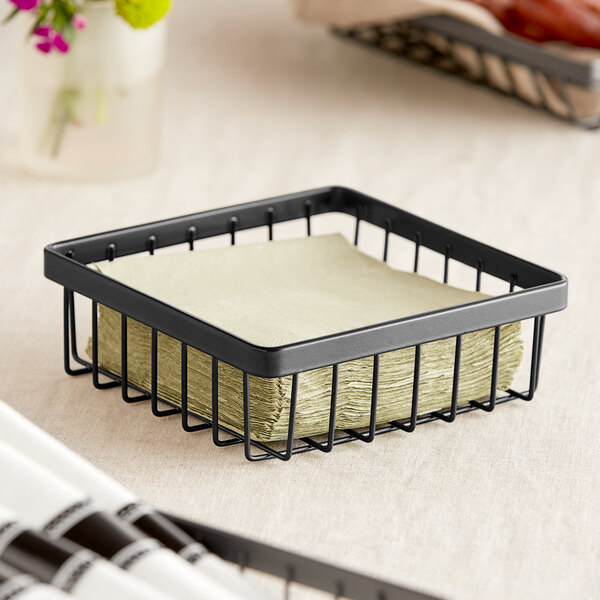 GET Enterprises WB-662-MG Urban Renewal 6" x 6" x 2" Metal Gray Square ...