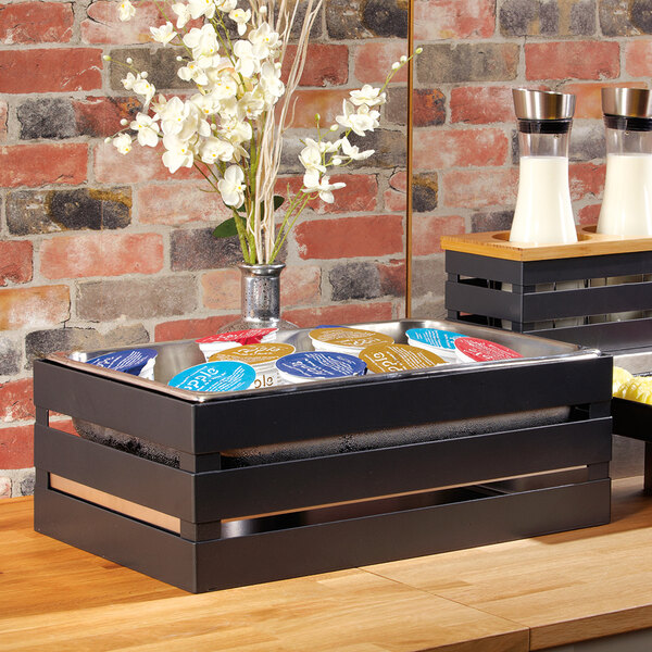 GET Enterprises FB-FULL-MG Curator 21 3/4" x 13 1/2" x 7 1/2" Metal ...