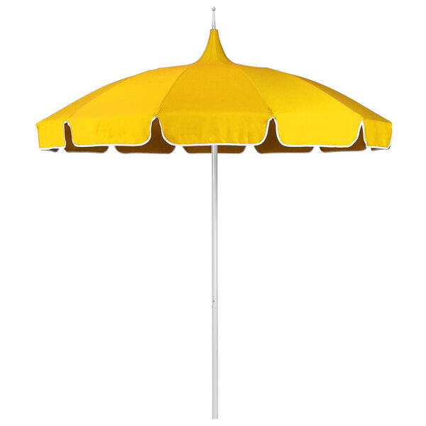 California Umbrella SMPT 852 SUNBRELLA 1 Pagoda 8 1/2' Round Push Lift ...