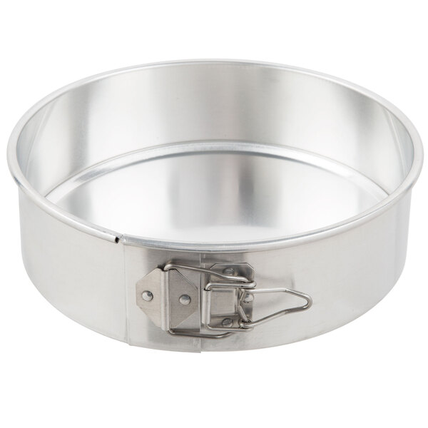 Chicago Metallic 40409 9" x 2 3/4" Aluminum Springform Cake Pan