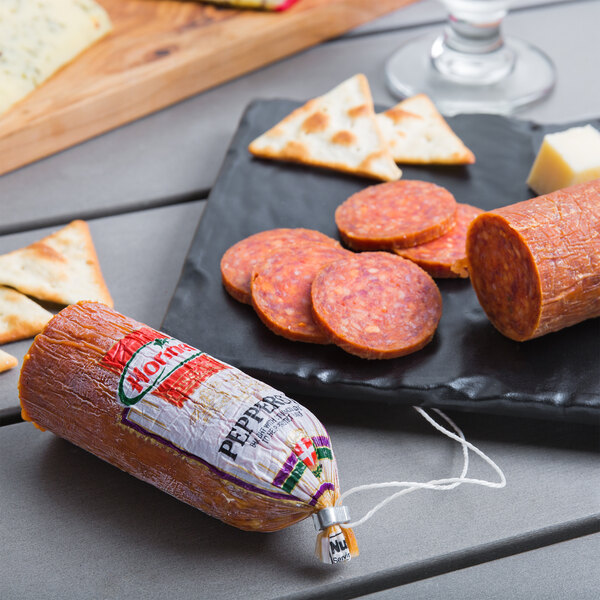 Hormel Bulk Pepperoni Slicer 2 lb. Stick - 12/Case