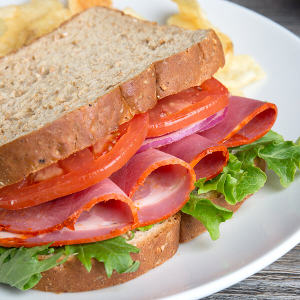 Citterio Cooked Hot Capocollo 5.5 lb. Stick - 2/Case