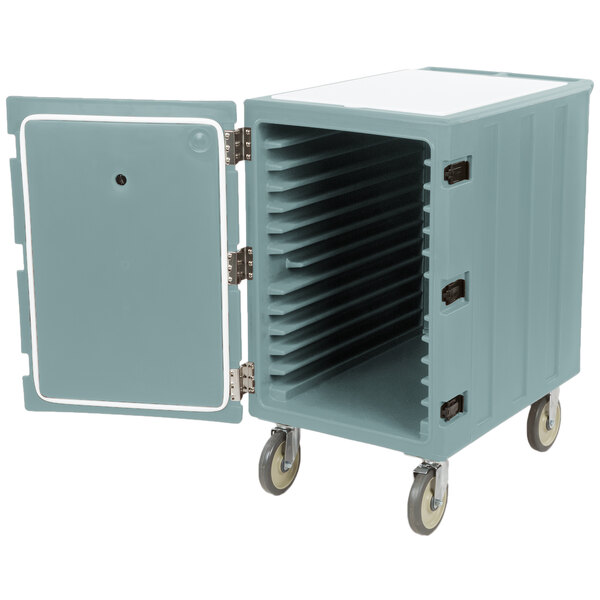 Cambro 1826LTC401 Camcart Slate Blue Mobile Cart for 18" x 26" Sheet ...