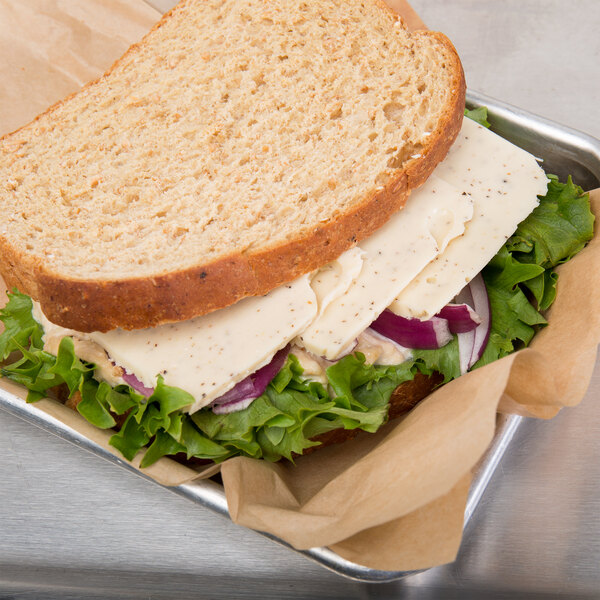 Cooper® Cheese Black Pepper Sharp White American Cheese 5 lb. Solid ...