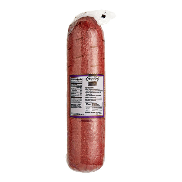 Hormel Homeland 4.75 lb. Hard Salami Stick - 2/Case