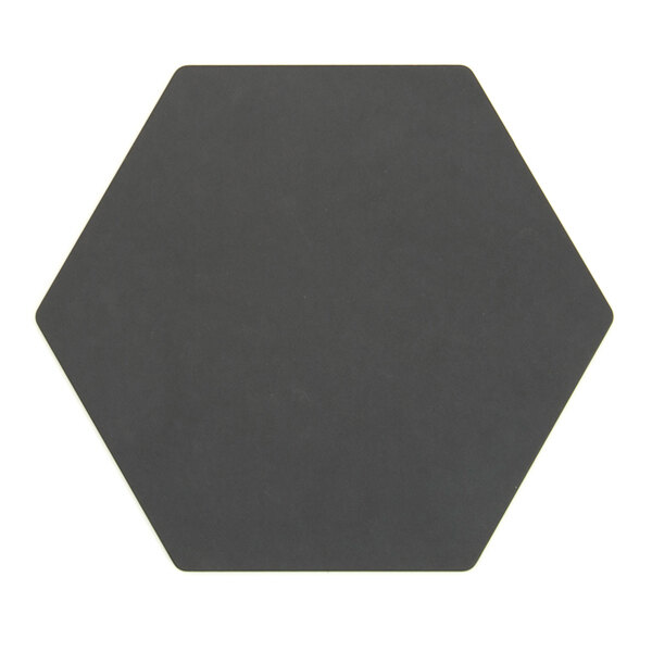 Epicurean 020-0908HEX02 9" x 8" x 1/4" Slate Richlite Wood Fiber ...