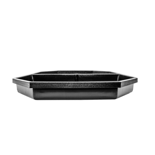 Marco Company Black Octagonal 2-Compartment Orchard Bin Riser - 40" x ...