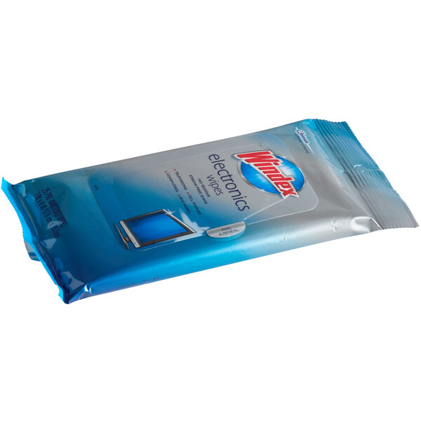 SC Johnson Windex® 319248 25-Count Electronics Cleaner Wipes - 12/Case