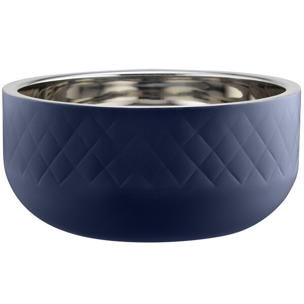 Bon Chef Diamond Collection Cold Wave 10.10 Qt. Cobalt Blue Triple Wall ...