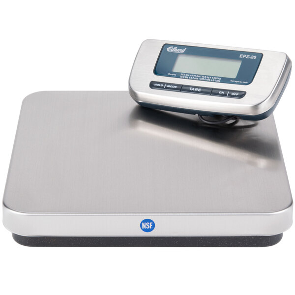 Edlund EPZ-20 20 lb. Digital Pizza Scale with Remote Display