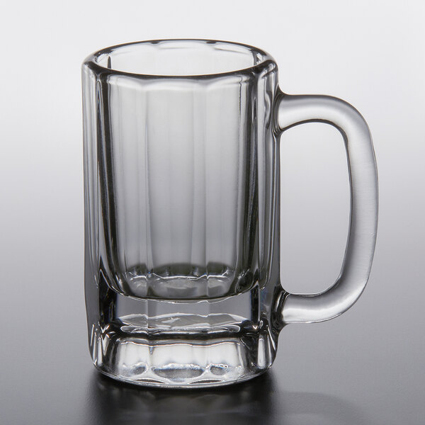 Anchor Hocking 90132 10 oz. Paneled Beer Mug - 24/Case