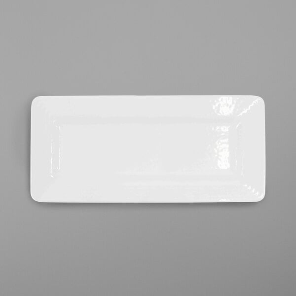 Elite Global Solutions M918RR-W Pebble Creek 18" x 9" Rectangular White ...