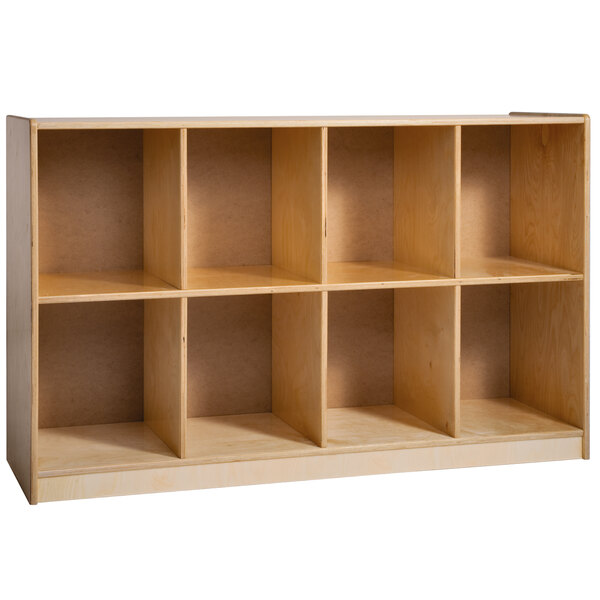 Whitney Brothers WB9972R Eight-Cubby Backpack Storage Cabinet - 14" x ...